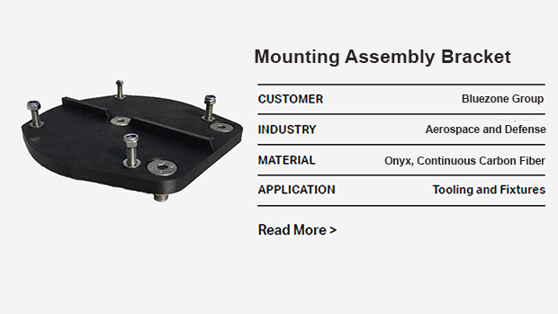 Markforged Application Library - Mounting Assembly Bracket - AIE
